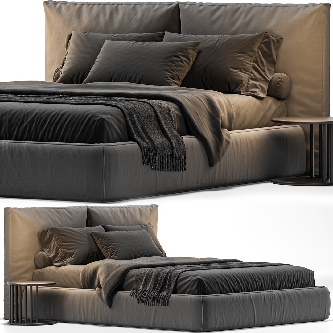 Bed Loca Loft 3D Model - TurboSquid 2054068