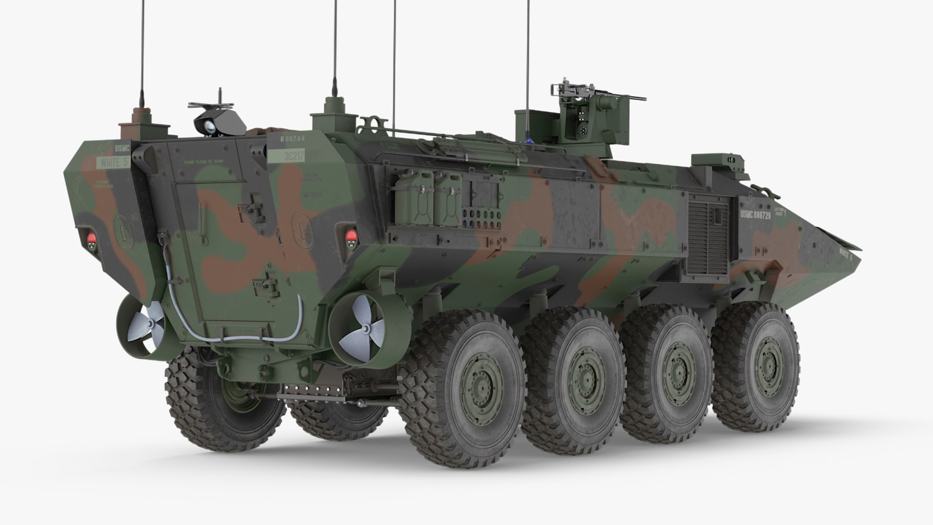 3D US Amphibious Combat Vehicle ACV - TurboSquid 2274480