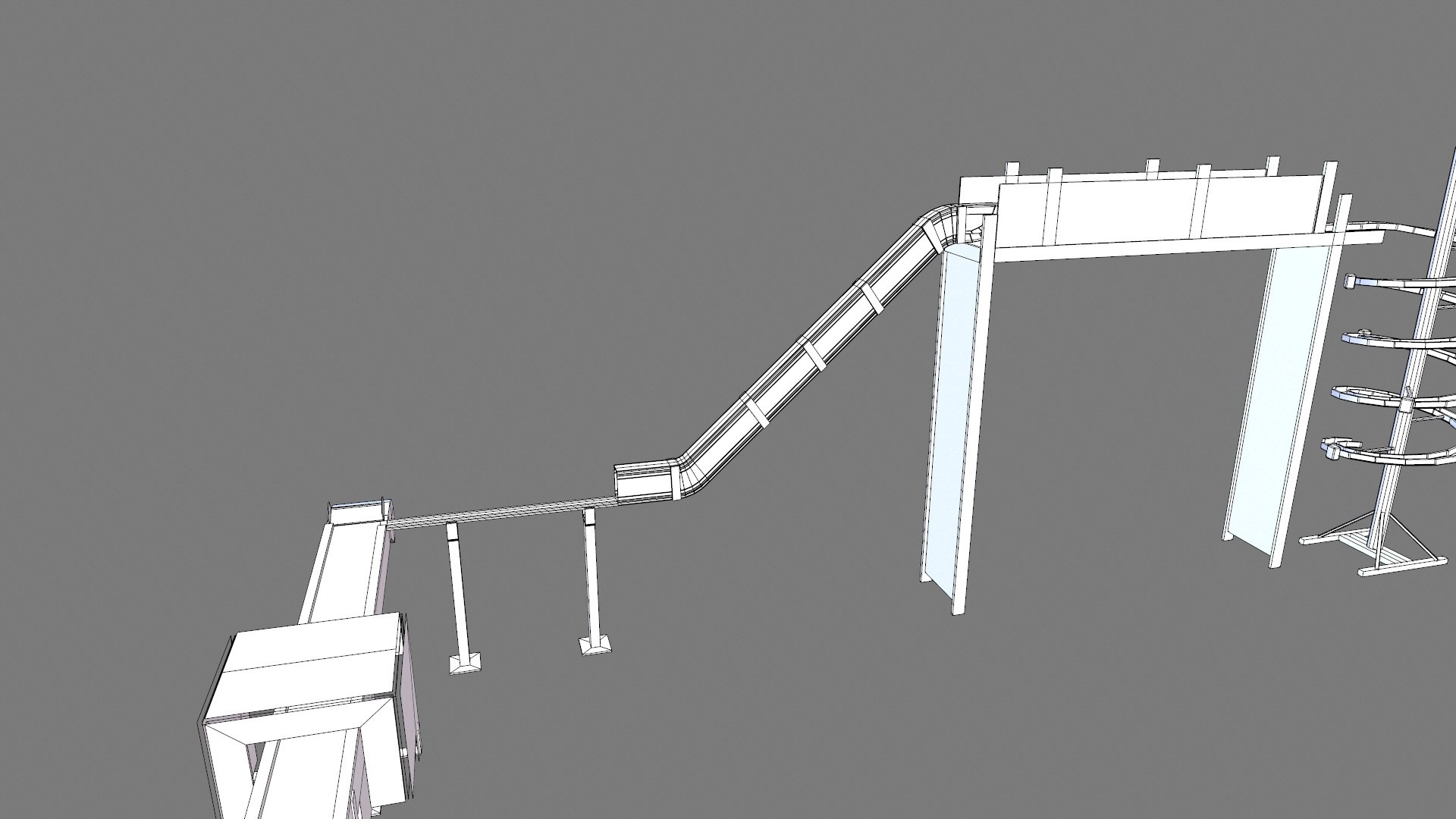 3D Conveyor Belt - TurboSquid 2327396