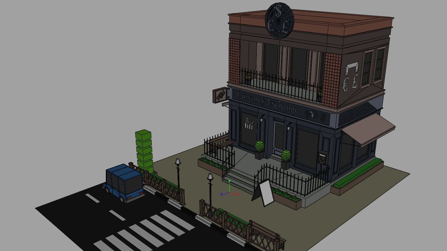 3D model exchange currency - TurboSquid 1410845