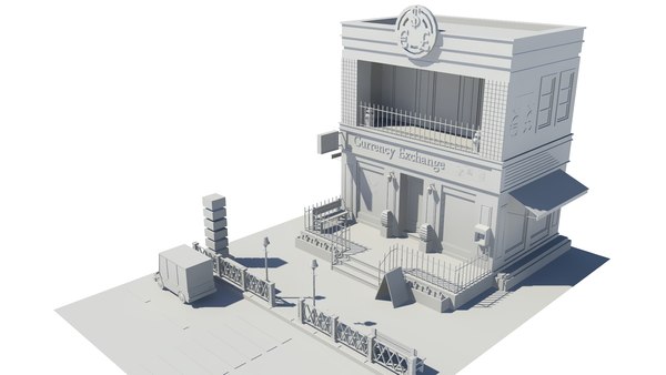 3D model exchange currency - TurboSquid 1410845