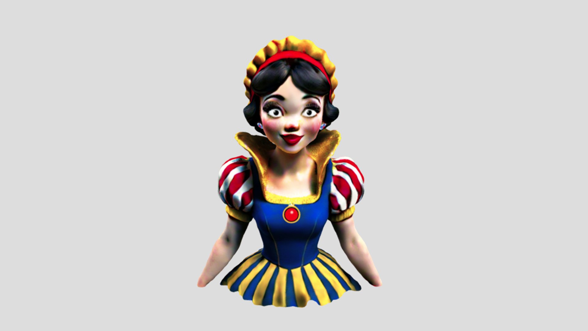 Snow White 3D Model - TurboSquid 2230722