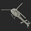 3d Model Helicopter Eurocopter As355 Rigged