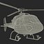 3d Model Helicopter Eurocopter As355 Rigged