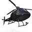 3d Model Helicopter Eurocopter As355 Rigged