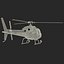3d Model Helicopter Eurocopter As355 Rigged