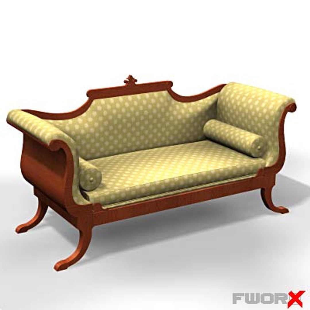 Sofa Old Fashioned Max