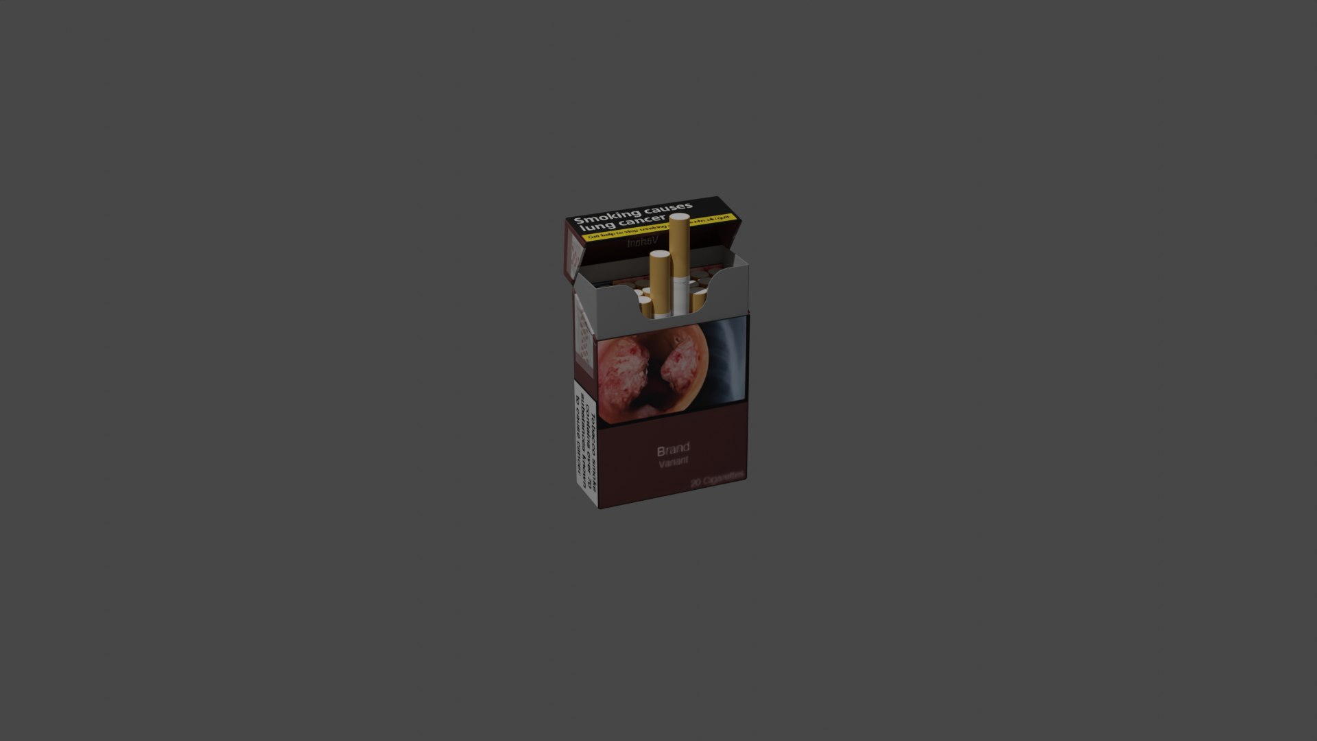 3D cigarettes model - TurboSquid 2023481