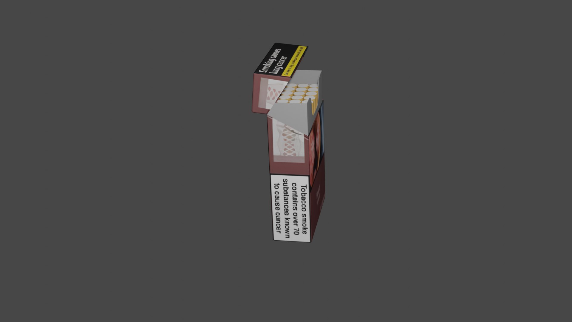 3D cigarettes model - TurboSquid 2023481