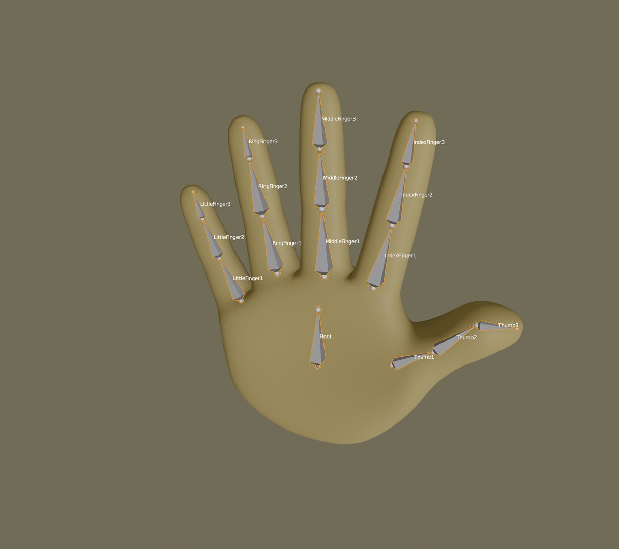 Hand anatomy arm 3D model - TurboSquid 1609446