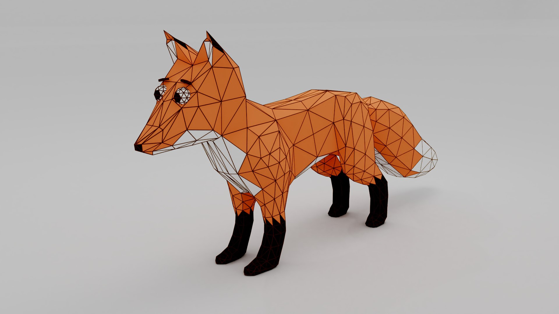 Rigged Fox 3D Model - TurboSquid 1297669