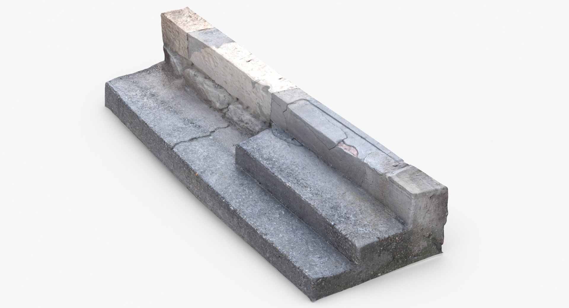 Concrete Steps 01 Model - TurboSquid 1505675