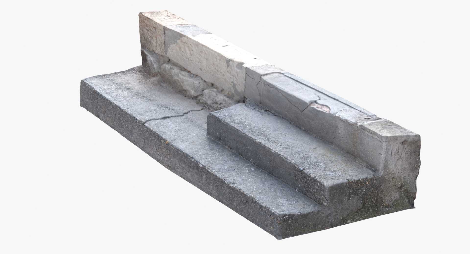 Concrete Steps 01 Model - TurboSquid 1505675