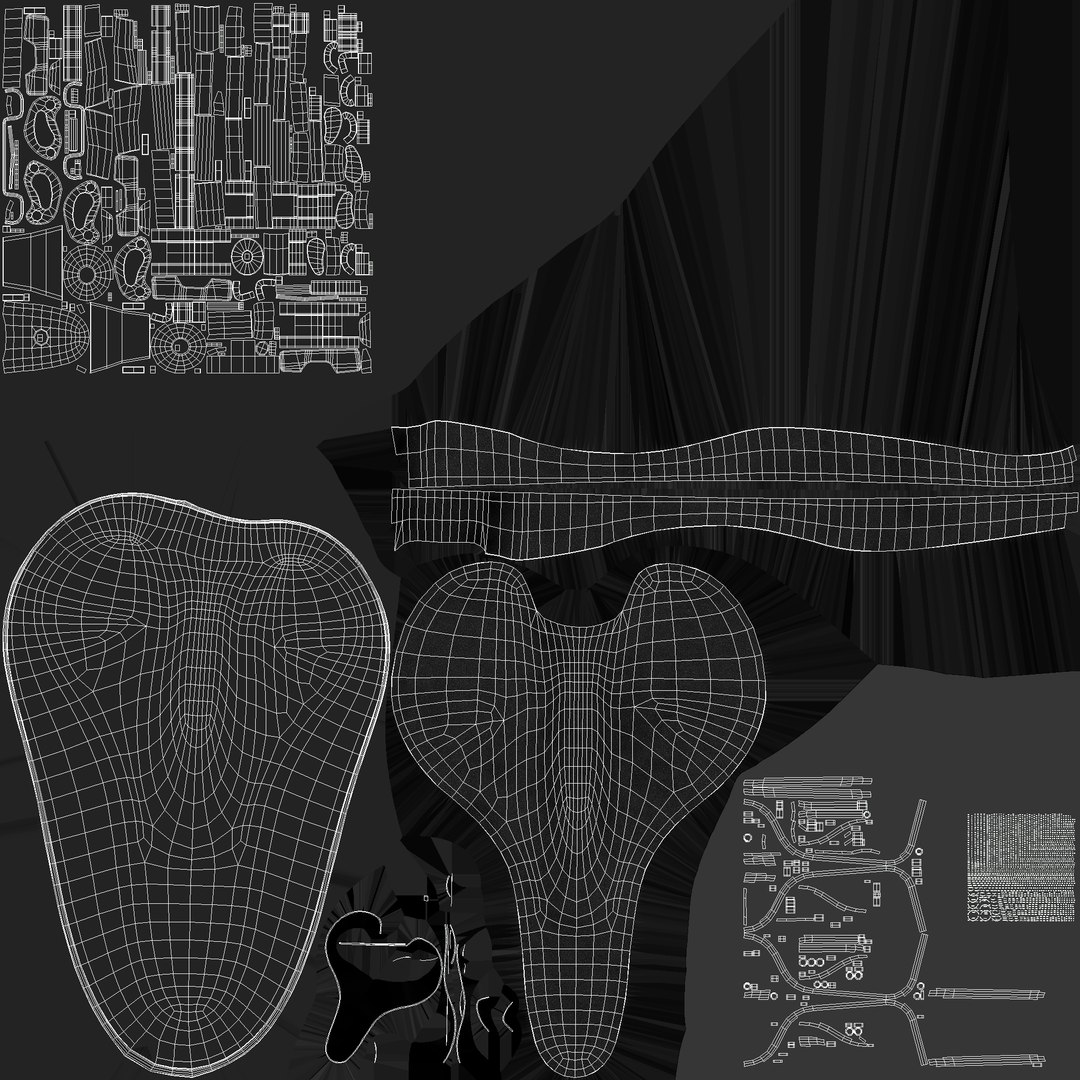 Bicycle Seat 3D Model - TurboSquid 1975082
