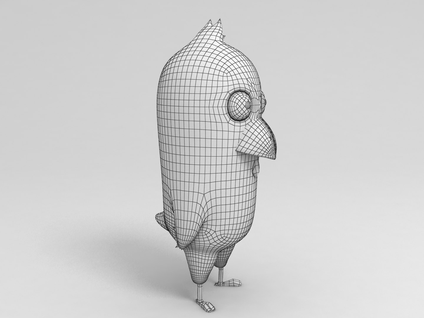 Chicky Mascot Model - TurboSquid 1159210