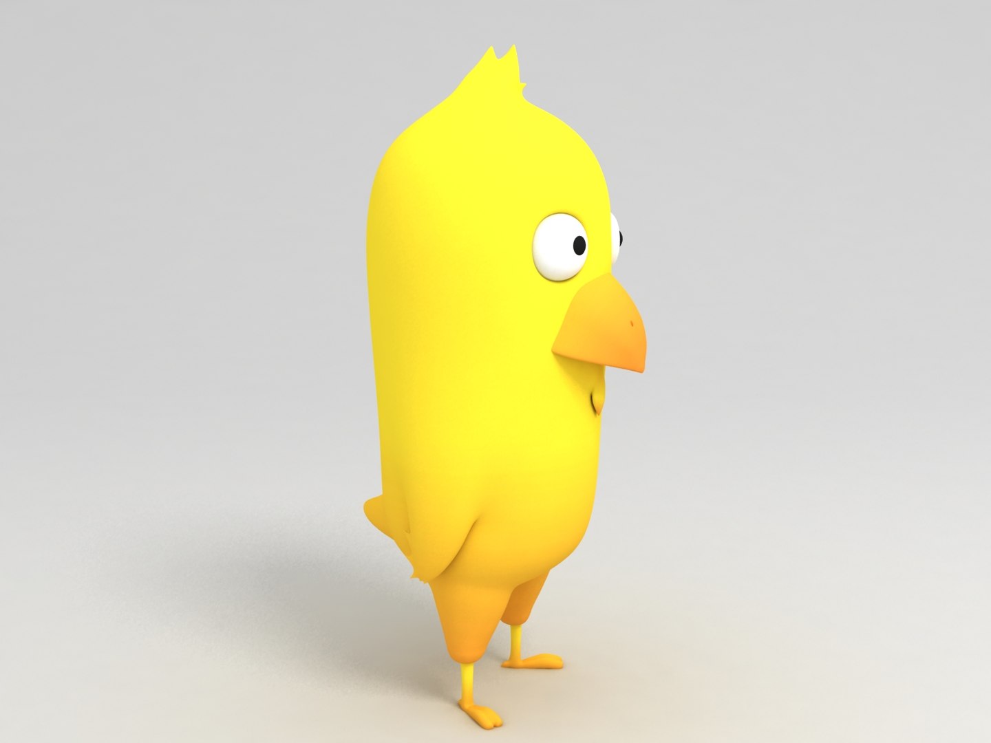 Chicky Mascot Model - TurboSquid 1159210