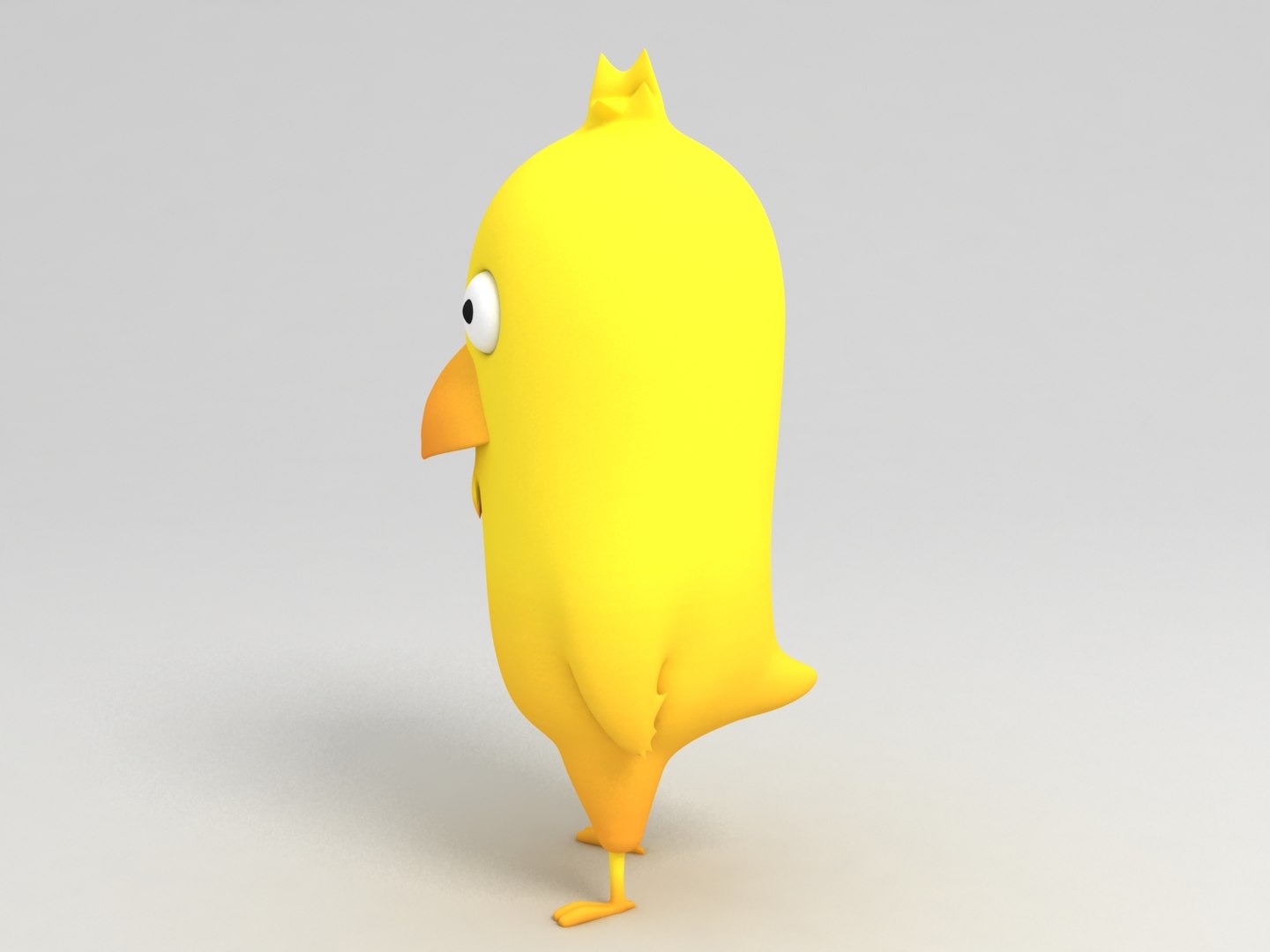 Chicky Mascot Model - TurboSquid 1159210