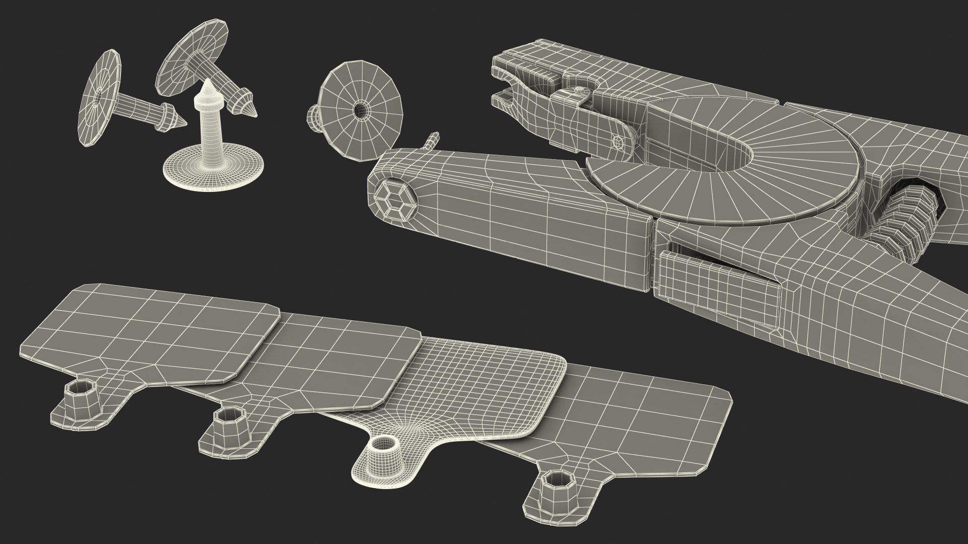 3D model Animal Applicator With Multicolor Ear Tags - TurboSquid 1884853