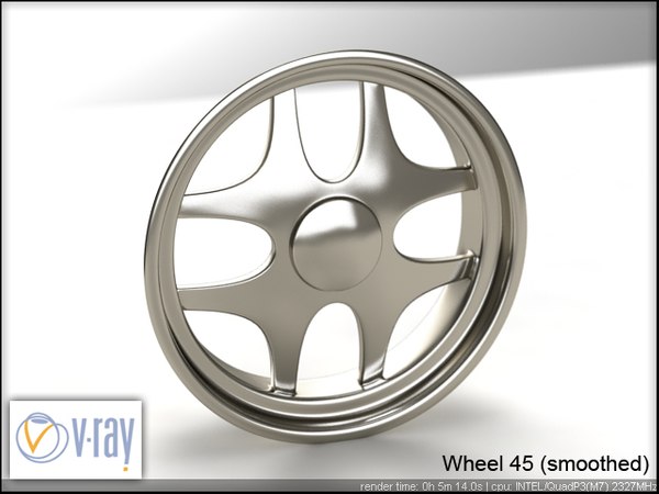 wheel 45 3d model