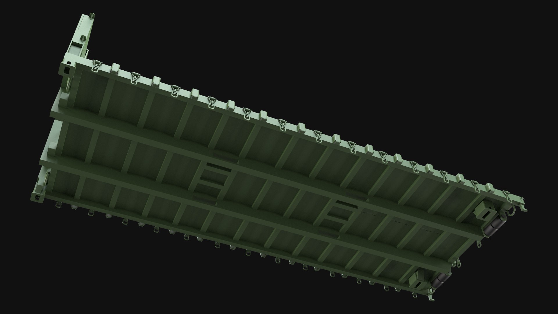 Military Flatrack 3D model - TurboSquid 1938719