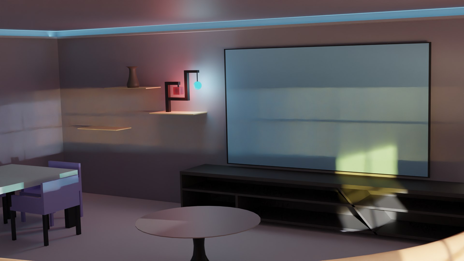 Cartoon Room 2 3D Model - TurboSquid 1963407