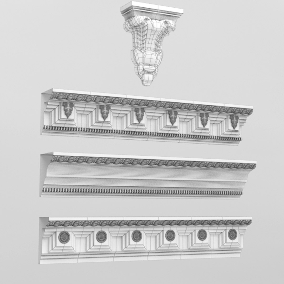 3d Model Cornice