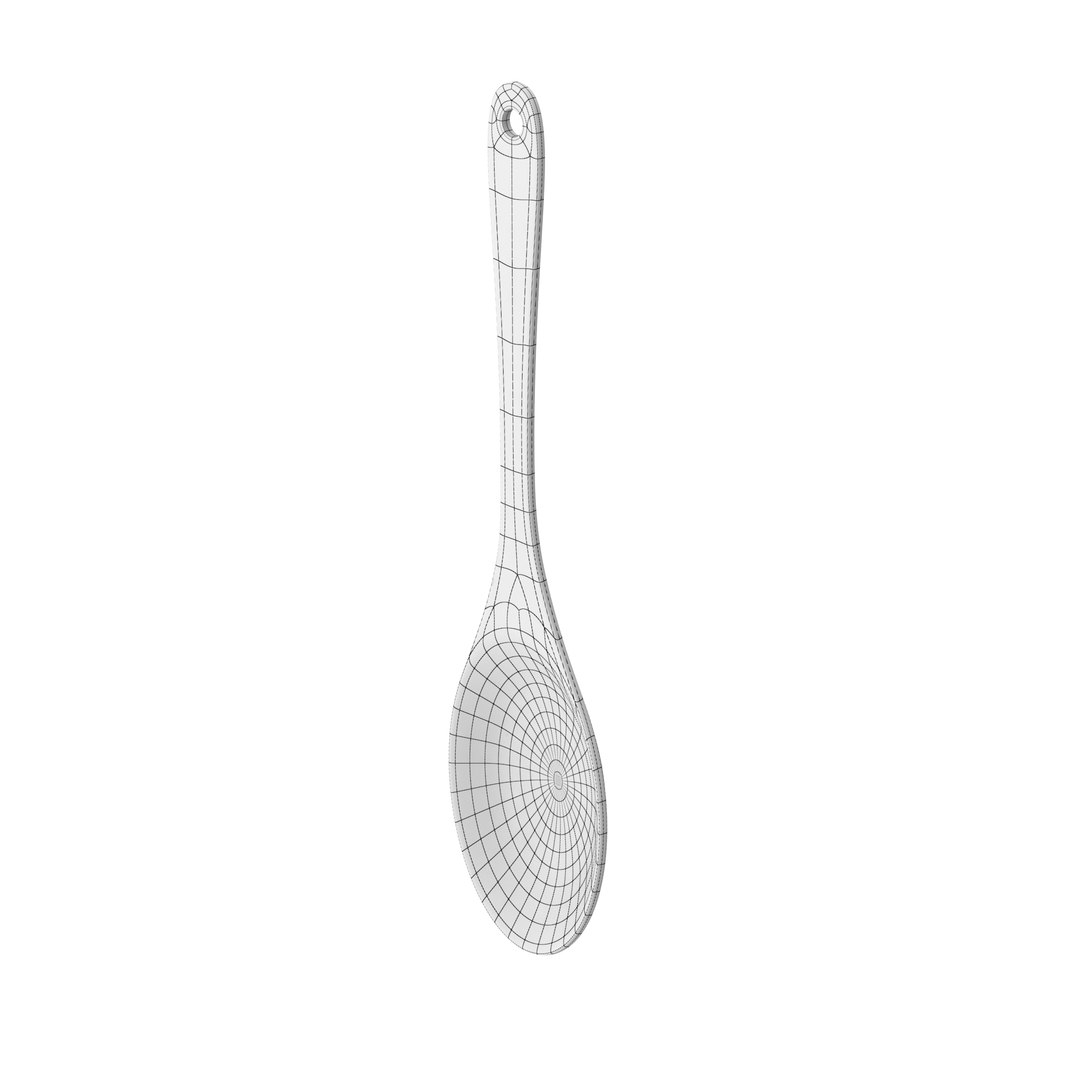 3D model Kitchen Wooden Spoon - TurboSquid 2175382
