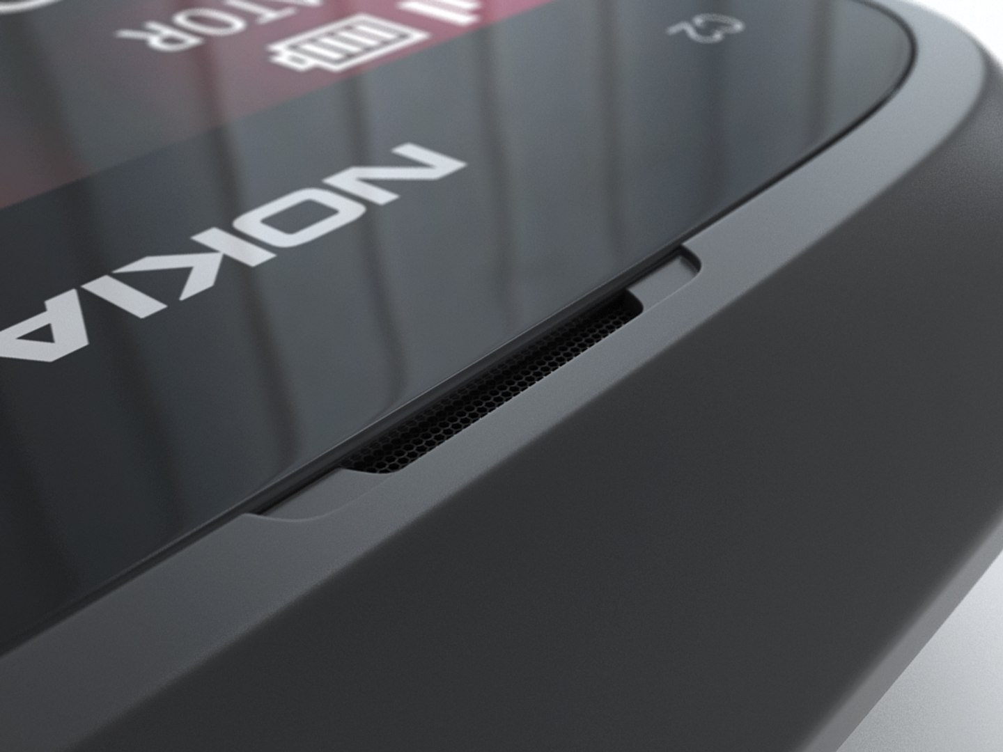 3d Nokia C2-02 Mobile Phone