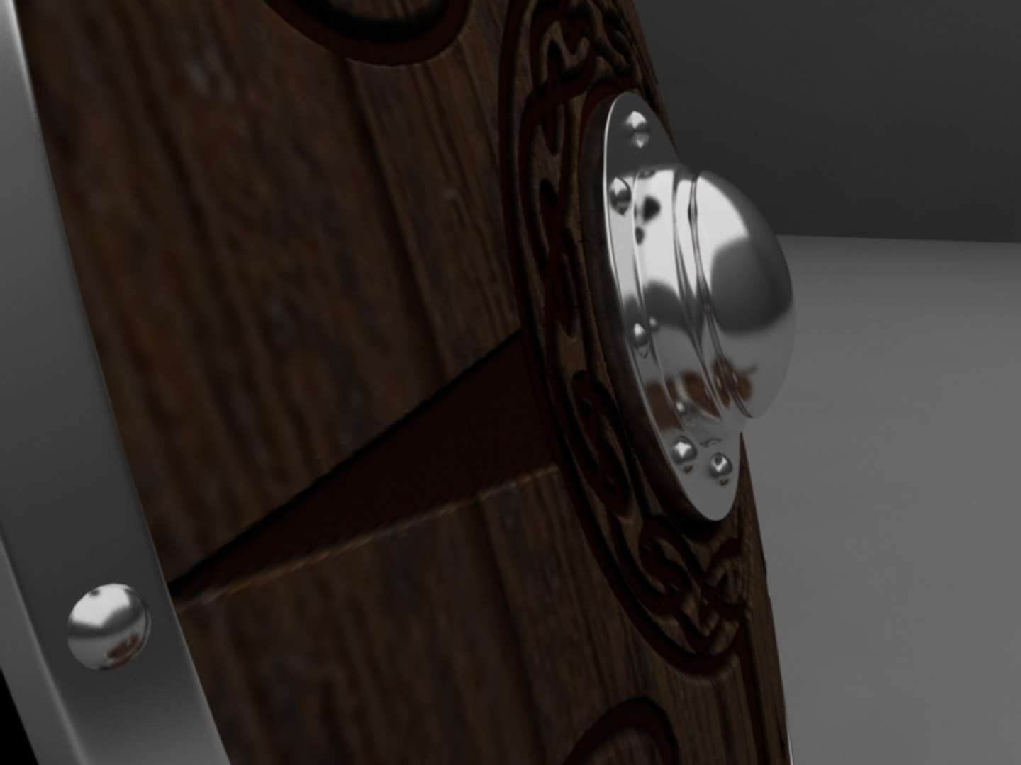 rhomphaia romphaia swords shield 3d ma