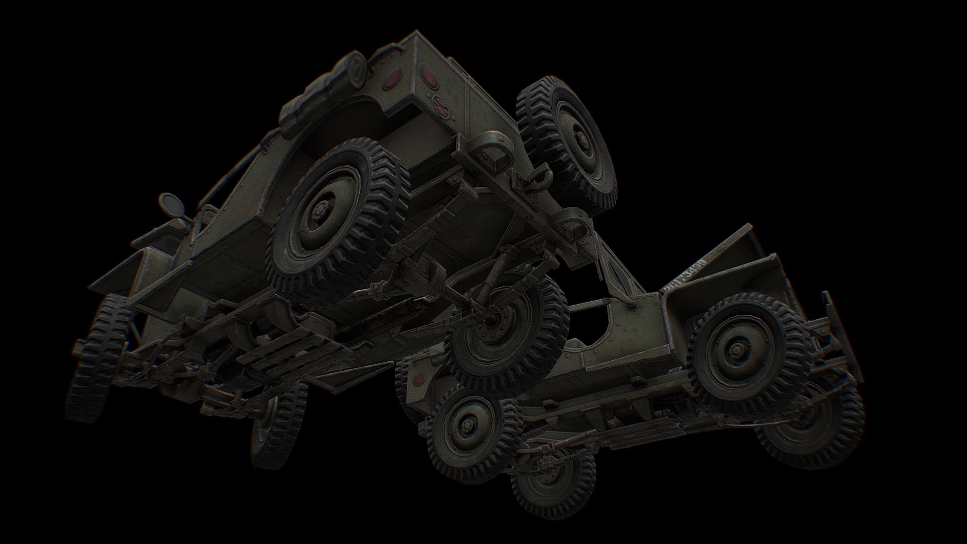 3D American Bantam Brc40 Model - TurboSquid 1473284