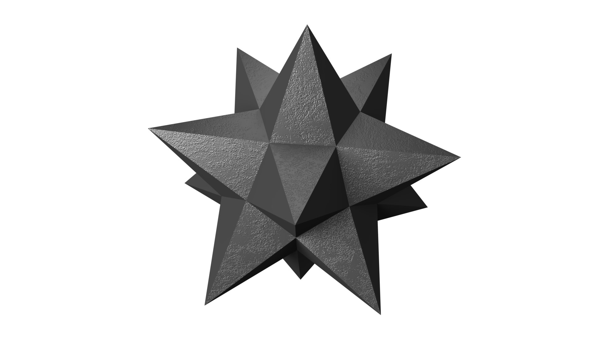 Volume Polyhedron Star 3D - TurboSquid 1830260