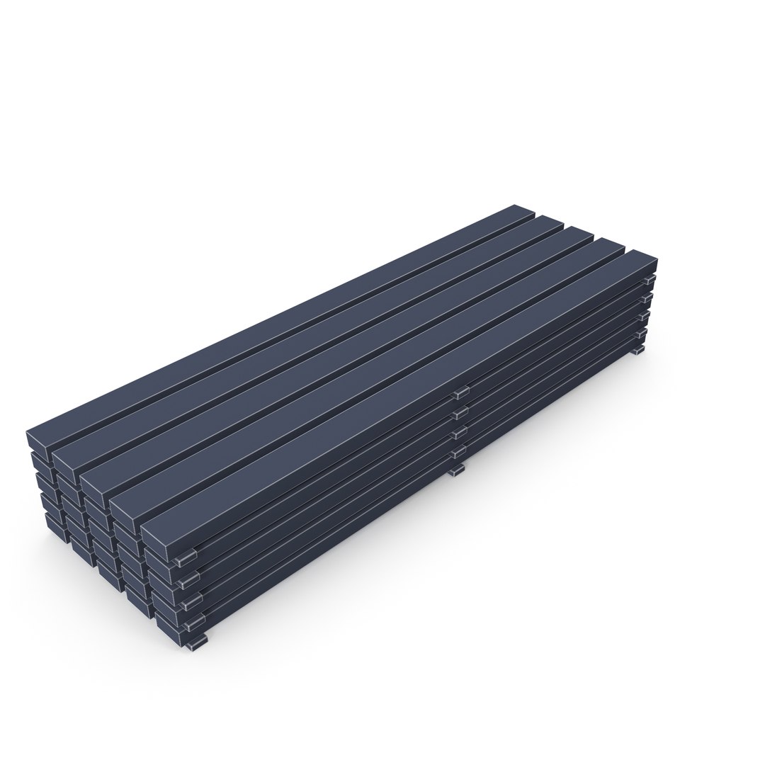 3D Wood Stack Model - TurboSquid 2161745