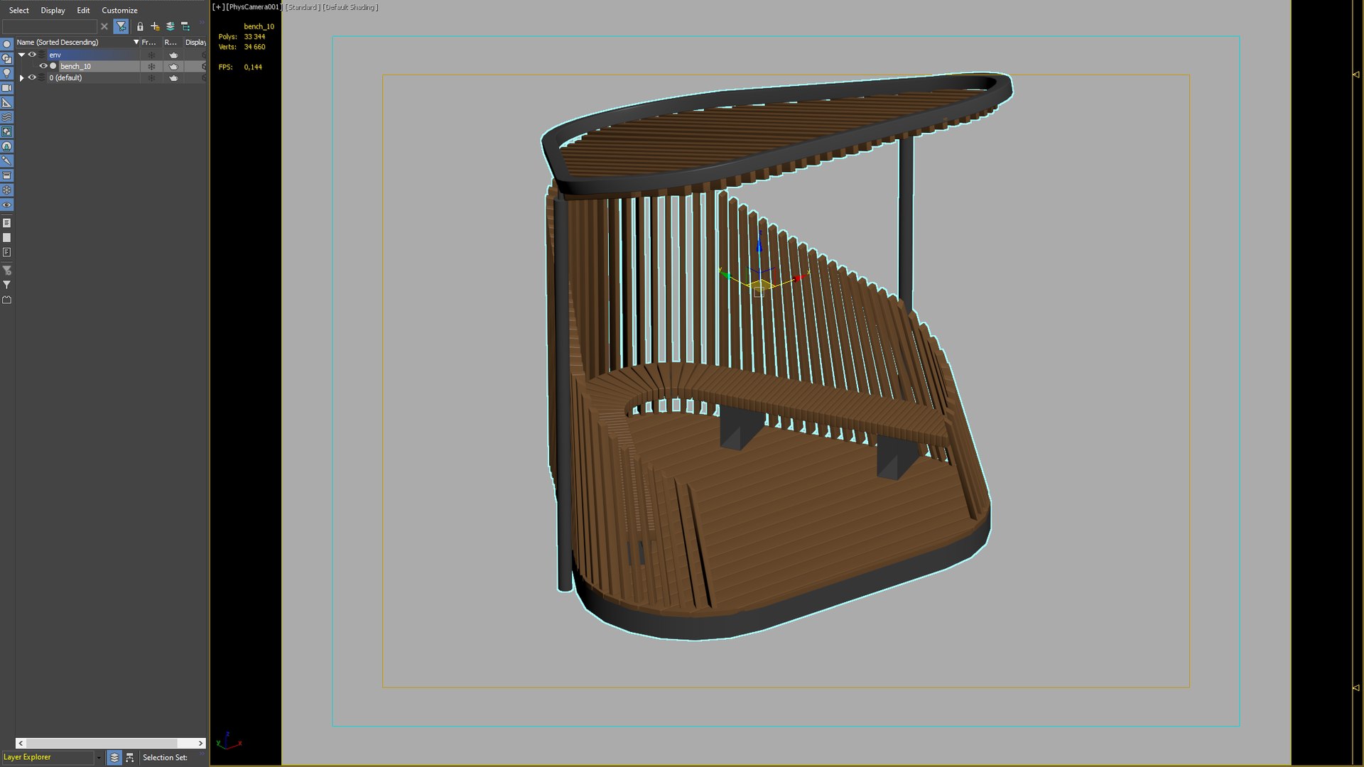 Parametric Wooden Summer Model - TurboSquid 1636531