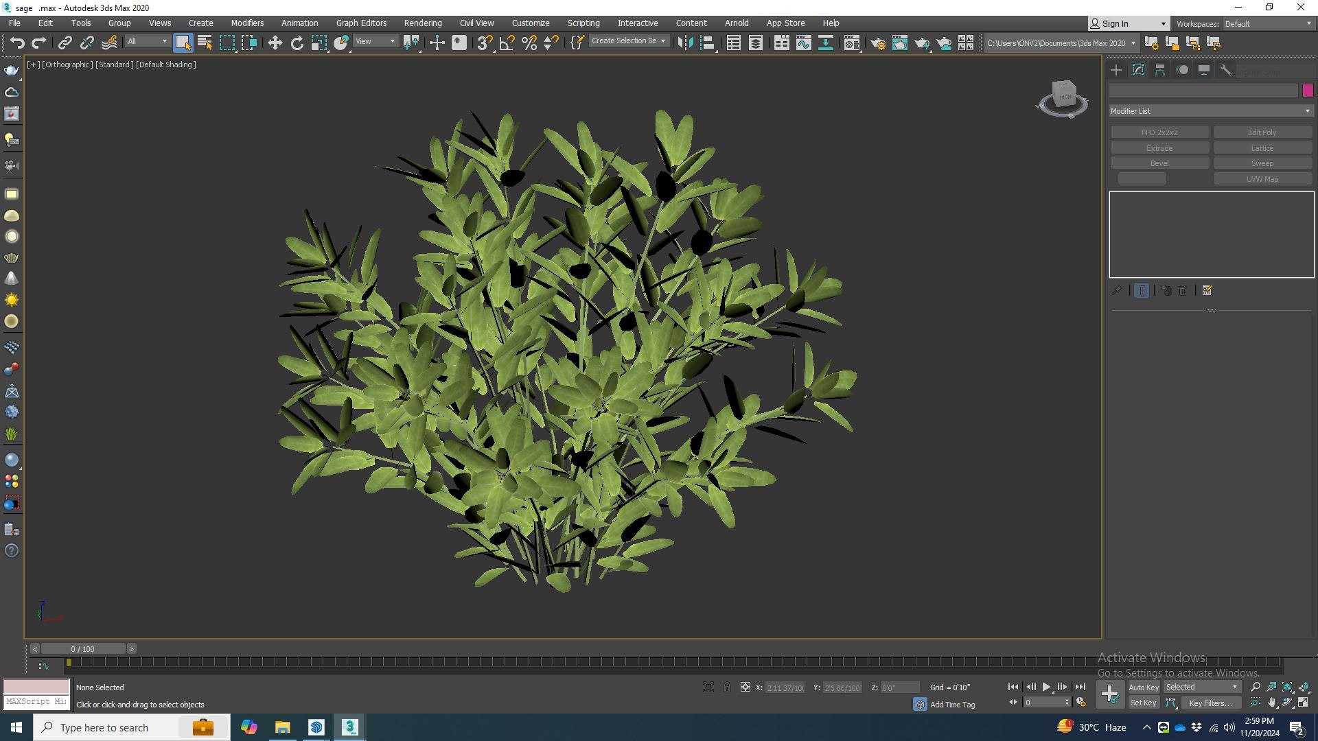 Sage 3D Model - TurboSquid 2316855