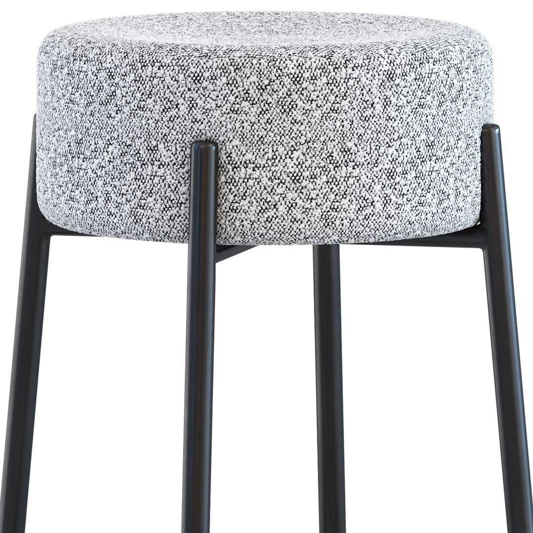 CB2 Peg Counter Stool 3D Model - TurboSquid 2163809