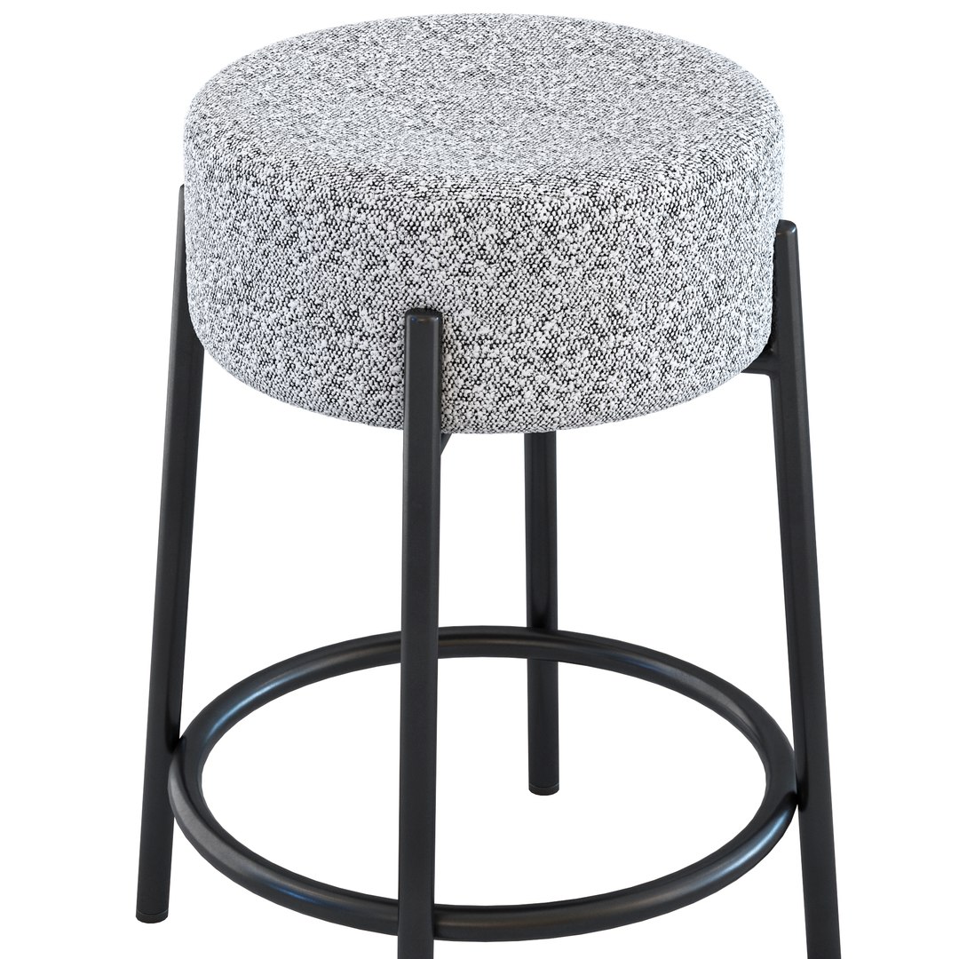 CB2 Peg Counter Stool 3D Model - TurboSquid 2163809