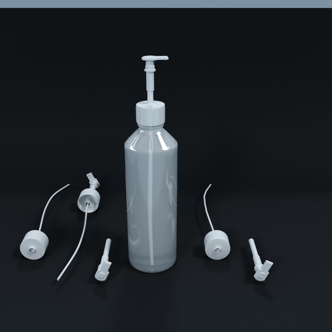 Syrup Pump Model - TurboSquid 1509276
