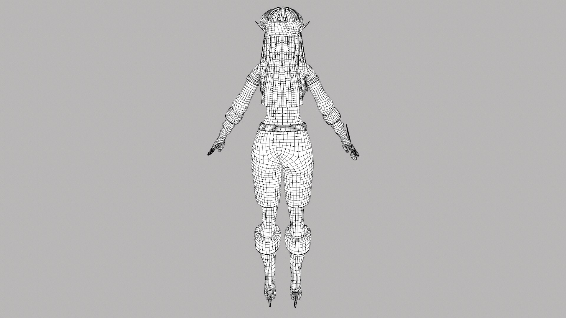 3D Elf Rogue - TurboSquid 1870546