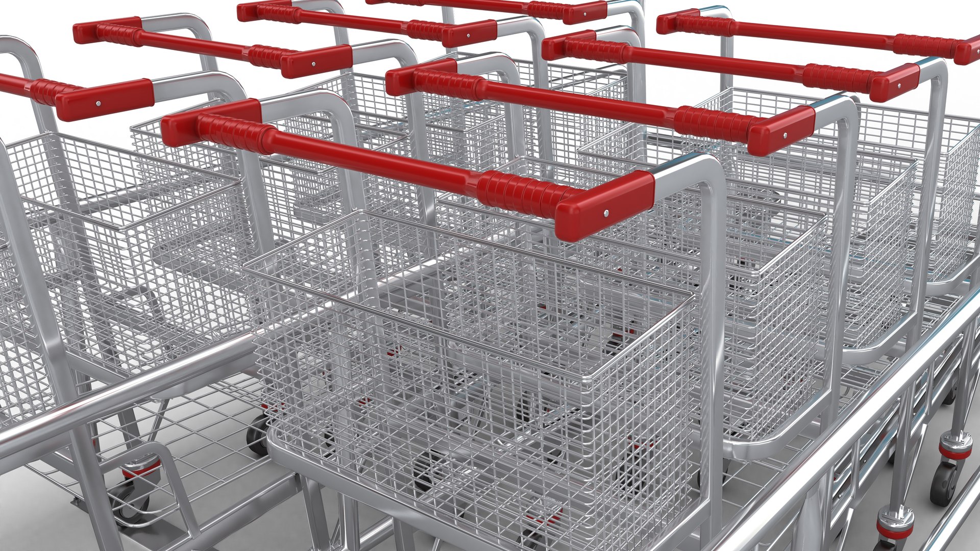 Shopping Cart Return 2 Model - TurboSquid 2231850