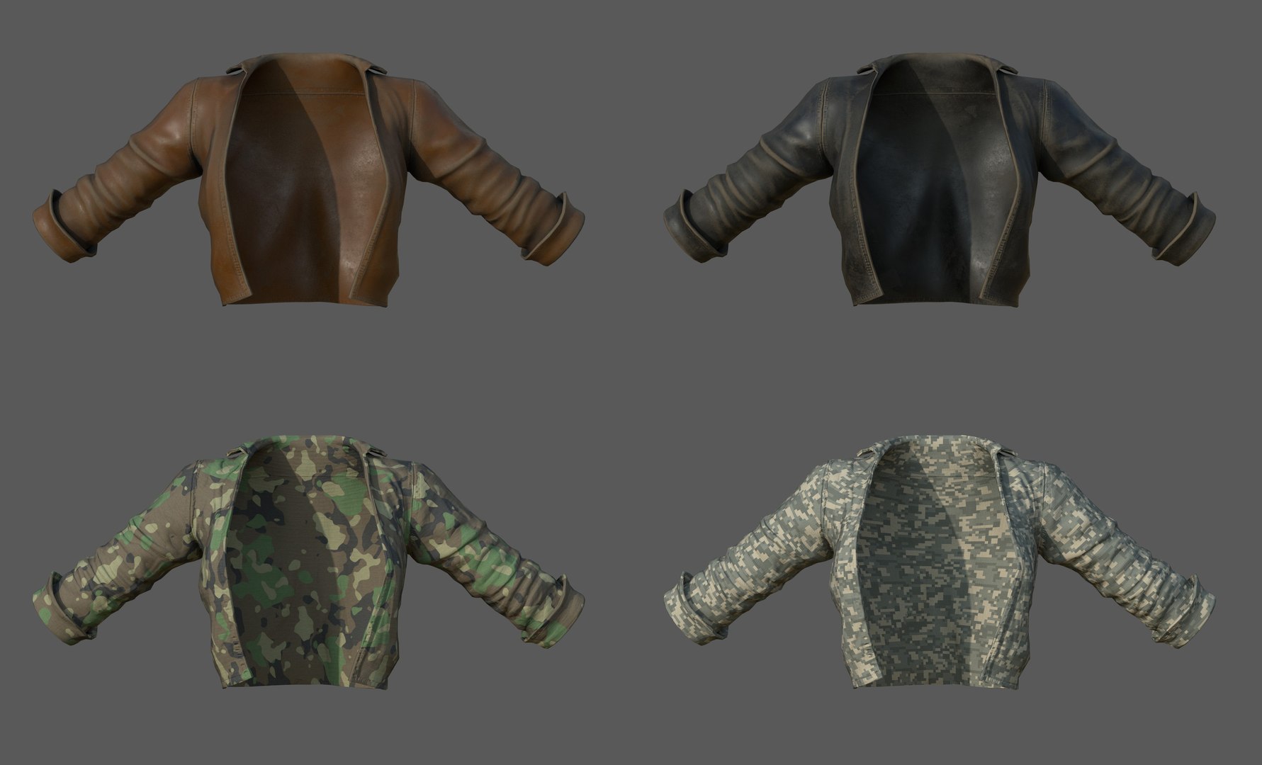 Female Character Pack Customize 3D Model - TurboSquid 1401151