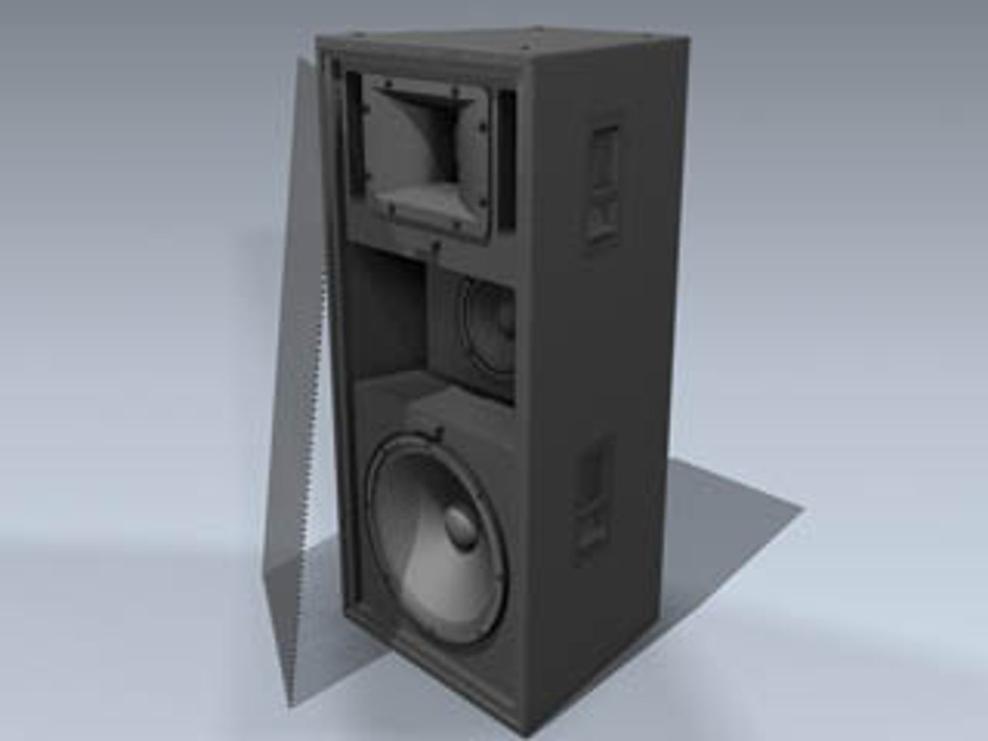 Concert Loudspeaker 3d Model