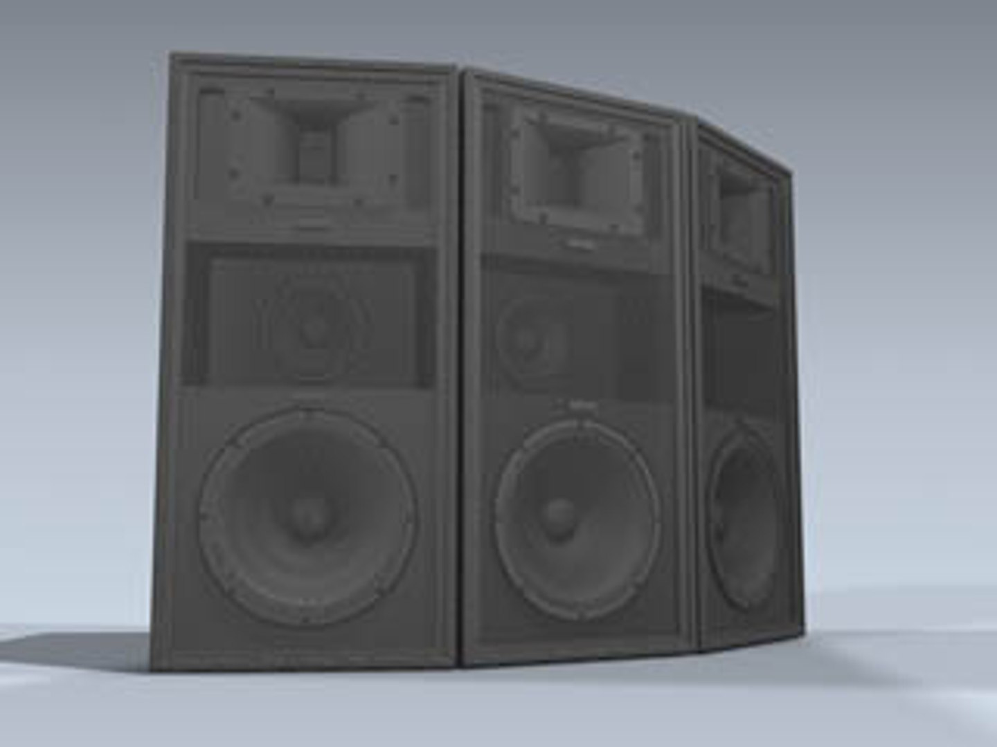 Concert Loudspeaker 3d Model