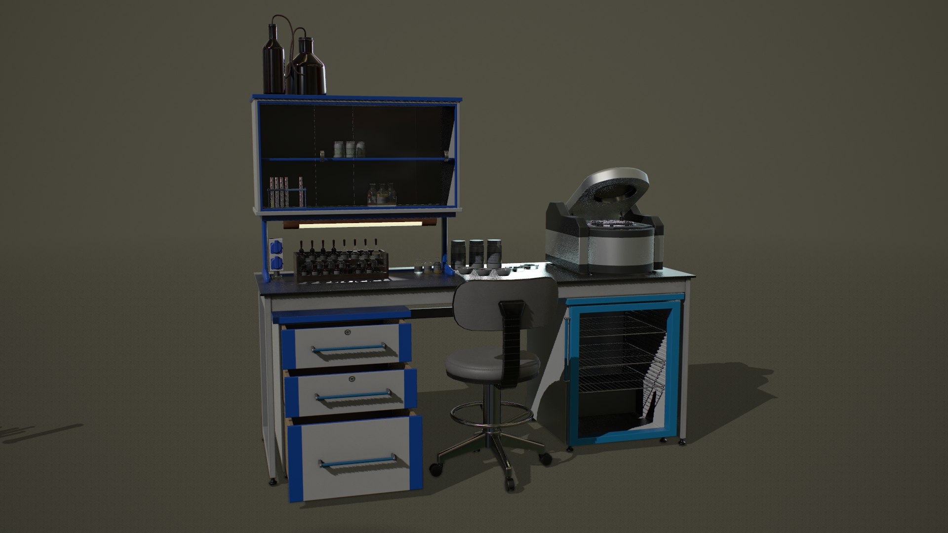 3D Laboratory Pbr - TurboSquid 1636470