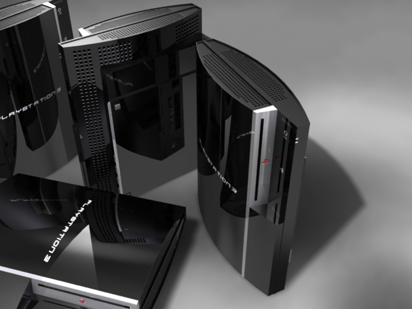 Playstation 3 3d Model