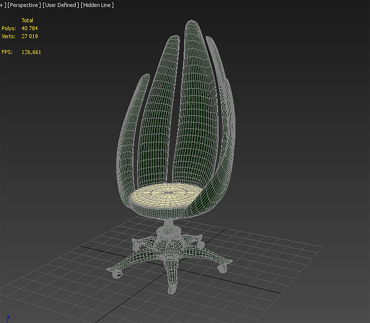 Stylized Arnchair Model - TurboSquid 2140490