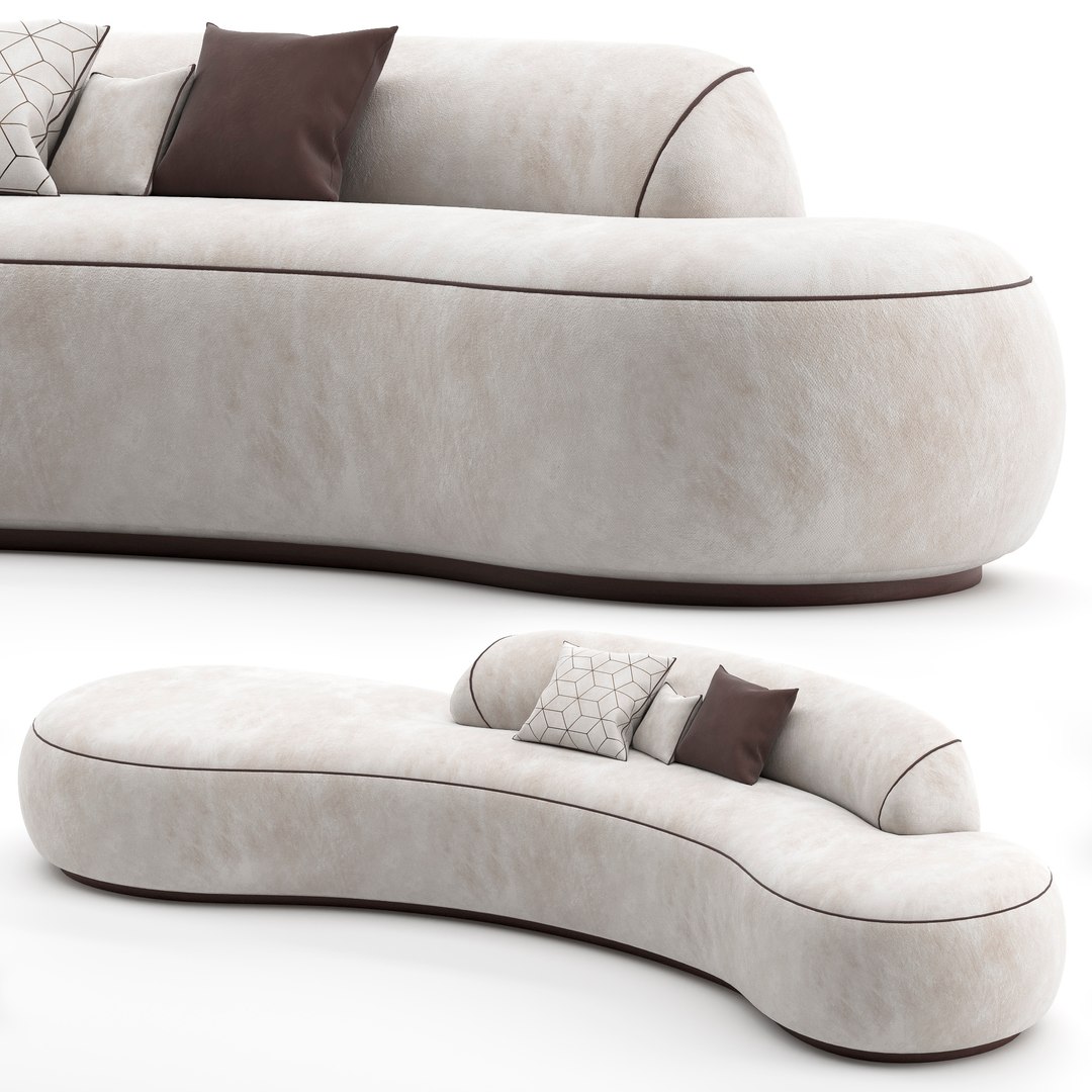 Holly Hunt Sofa 3D Model - TurboSquid 1770364