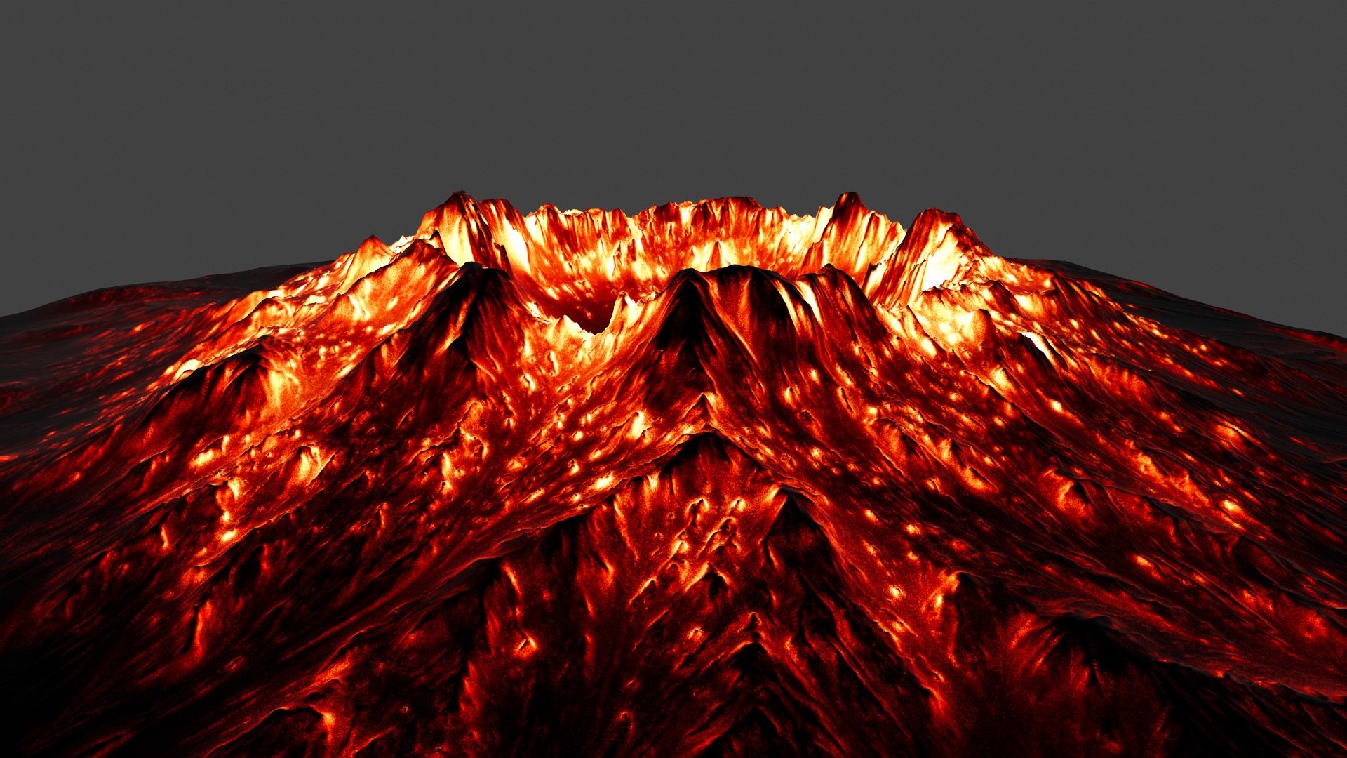 Volcano 3D Model - TurboSquid 1191346