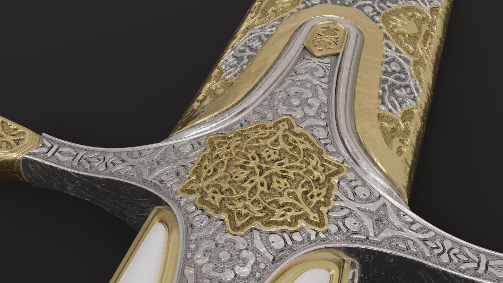 Elite Islamic Sword 3D Model - TurboSquid 2074804