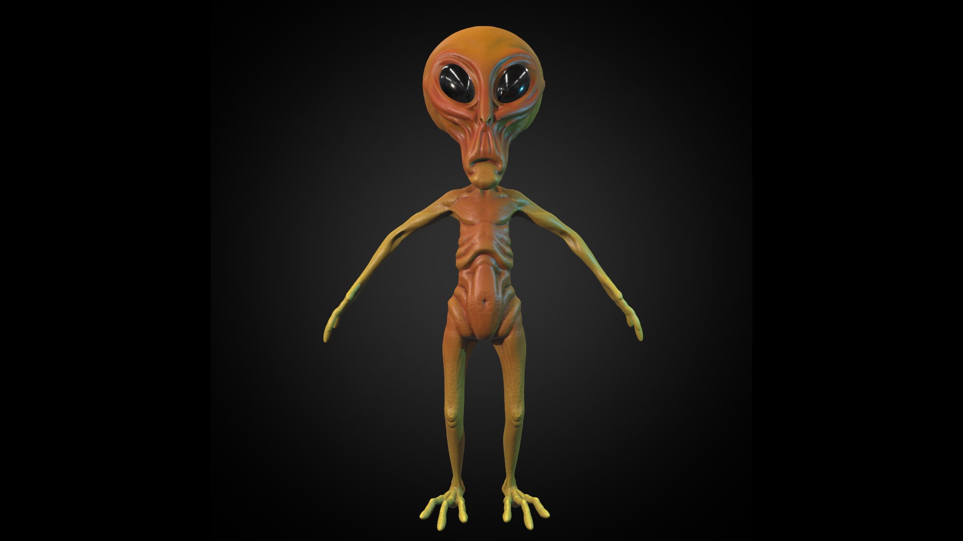 3D Character Alien Model - TurboSquid 1712333