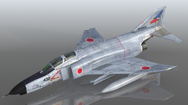 3D F4 EJ KAI Super Phantom 07-8432 model - TurboSquid 1809650